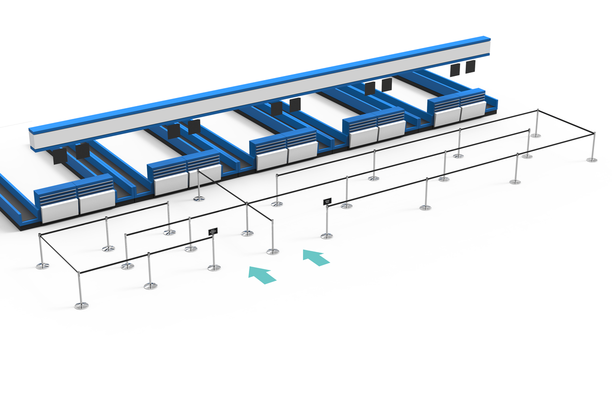 Retractable Belt Queuing Stanchions, Quick Queue - Alvarado Retractable Belt Queuing Stanchions, Quick Queue - Alvarado